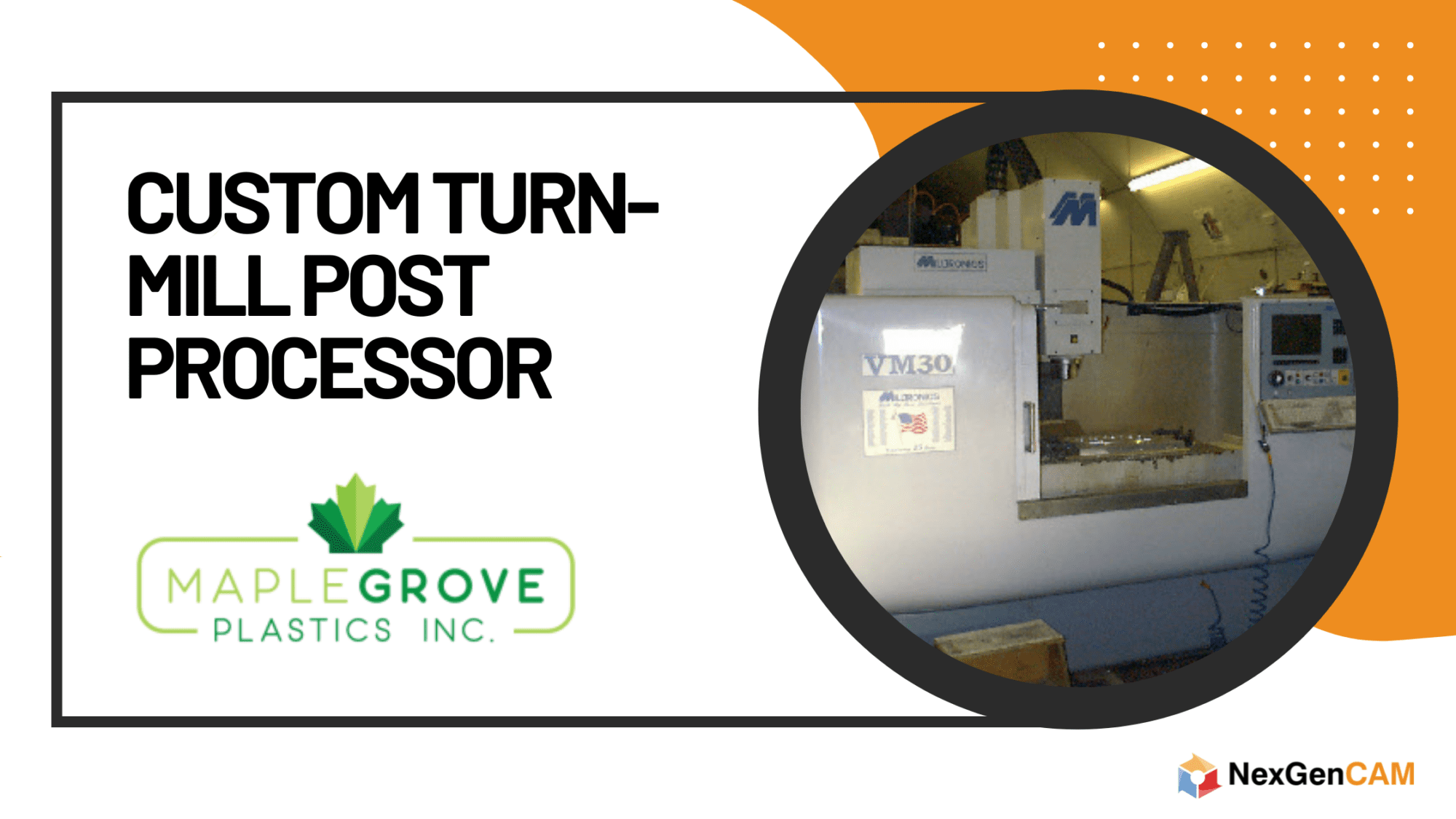 Custom Turn-Mill Post Processor - NexGenSolutions